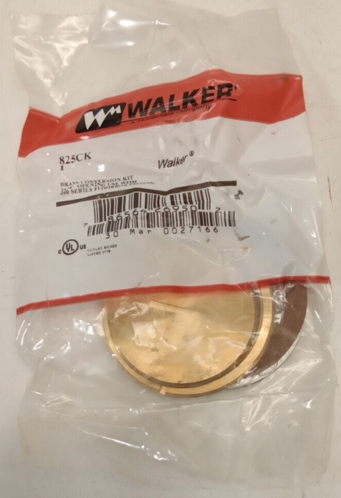 Wiremold Walker 825CK Brass Conversion Kit Cover 2-1/4" for 800 Series ...