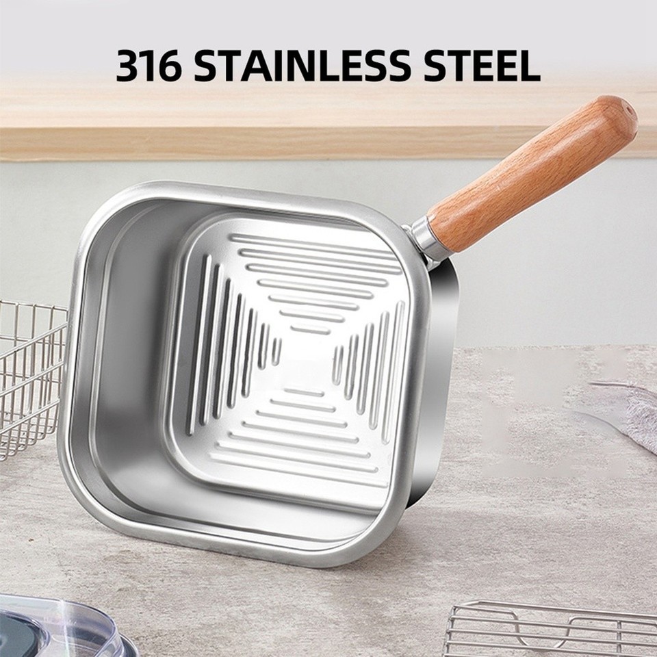 Frying Pan Outdoor Food Storage Box Portable Deep Fryer Steamer Gas5098 ...