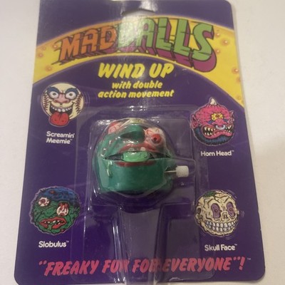 1986 Madballs Wind Up Vintage Slobulus Carded Mad Balls unopened 80's ...