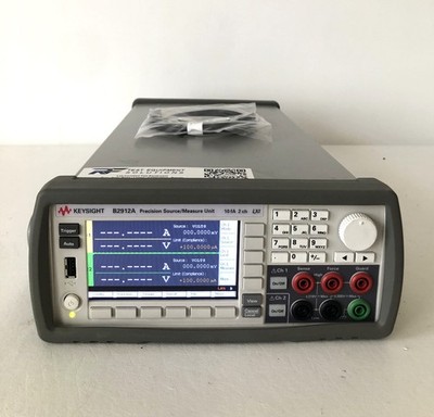 Keysight Agilent B2912A 2Ch, 10fA, 210V, 3A DC/10.5A Pulse Precision Source Unit | eBay