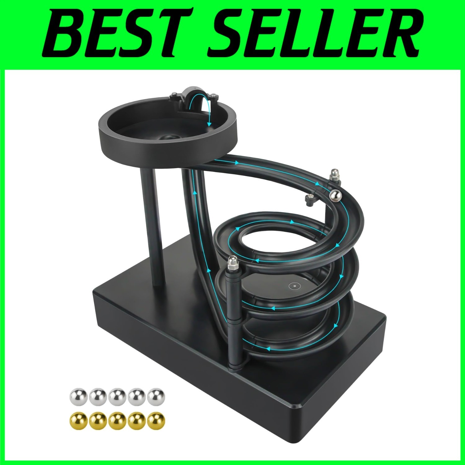 Compact Kinetic Energy Perpetual Motion Machine - Perfect Gift & Desk ...