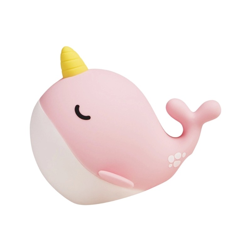 Silicone Wireless Night Light Cartoon Animal Night Lamp Novelty Bedside ...