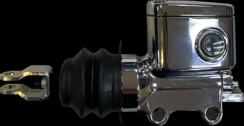 Drag Chrome Rear Brake Master Cylinder for Harley Low Rider 107 18-20 ...