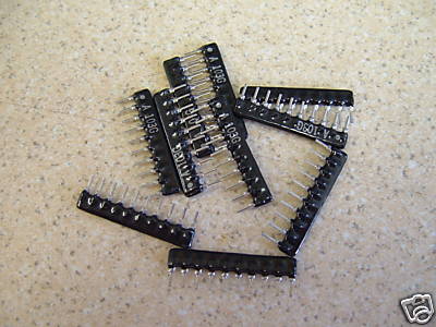 47K 10 x 9 Commoned Resistor Network 10 PIN SIL Single In Line (290 ...