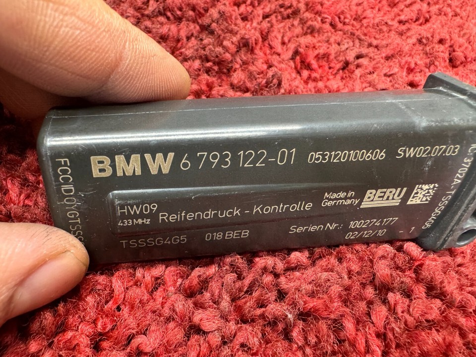 BMW E70 E71 E90 E92 E84 TPMS TIRE PRESSURE SENSOR CONTROL UNIT MODULE ...