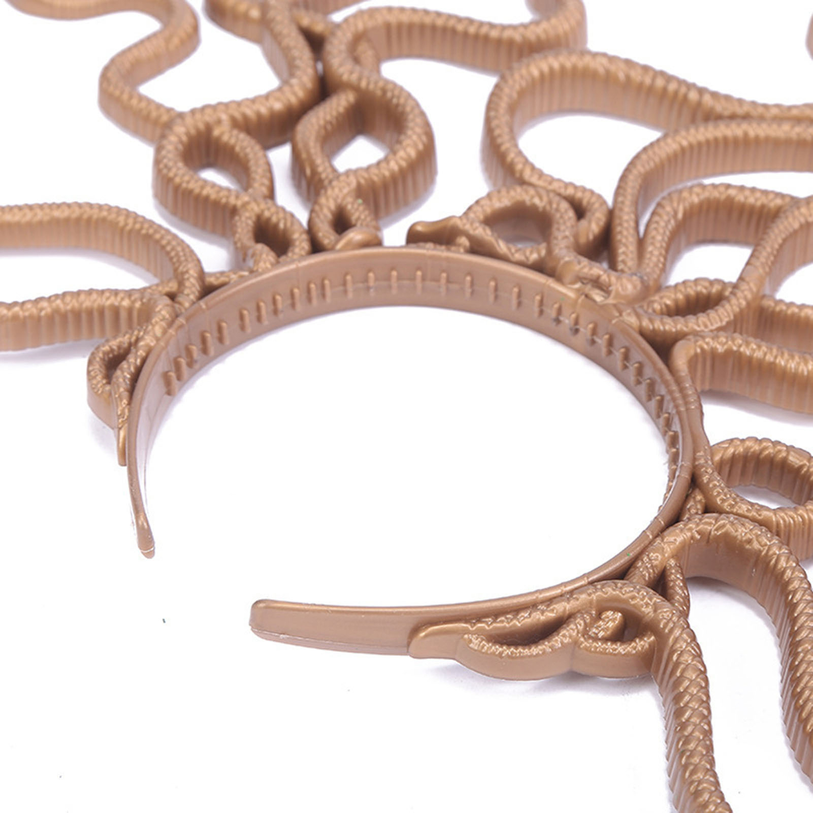 Head Hoop Non-slip Gift Queen Cosplay Curved Snake Shape Hair Hoop ...