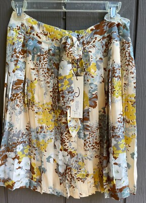 NWT Darling Clothes Pleated Multicolor skirt sizes M, L | eBay