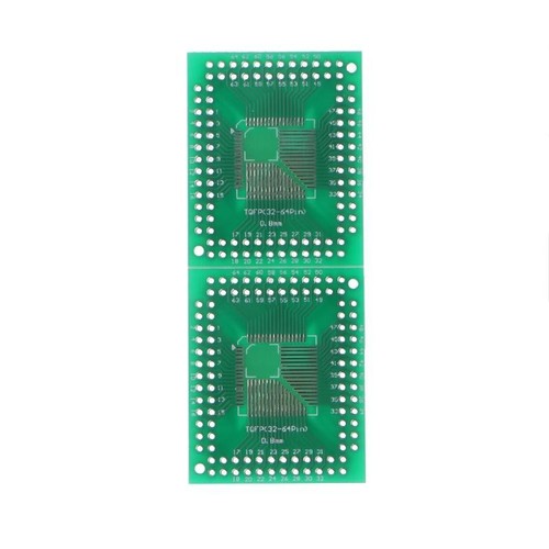 30 Pcs PCB Board Kit SMD To DIP Adapter Converter FQFP32-100 QFN48 SOP8 ...