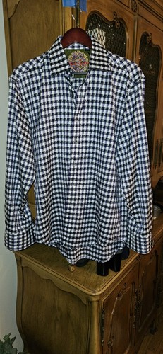 Robert Graham Signature Collared Shirt Sz L ".Knowledge Wisdom Truth ...