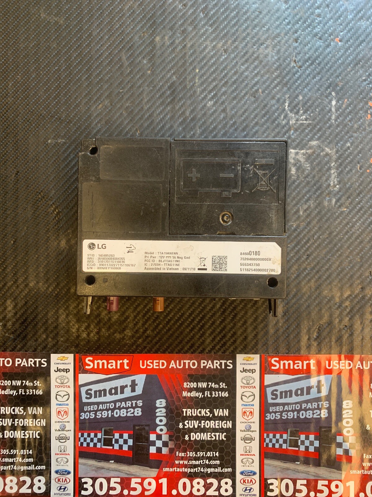 2019 CHEVY EQUINOX COMMUNICATION CONTROL MODULE OEM 84422046 | eBay