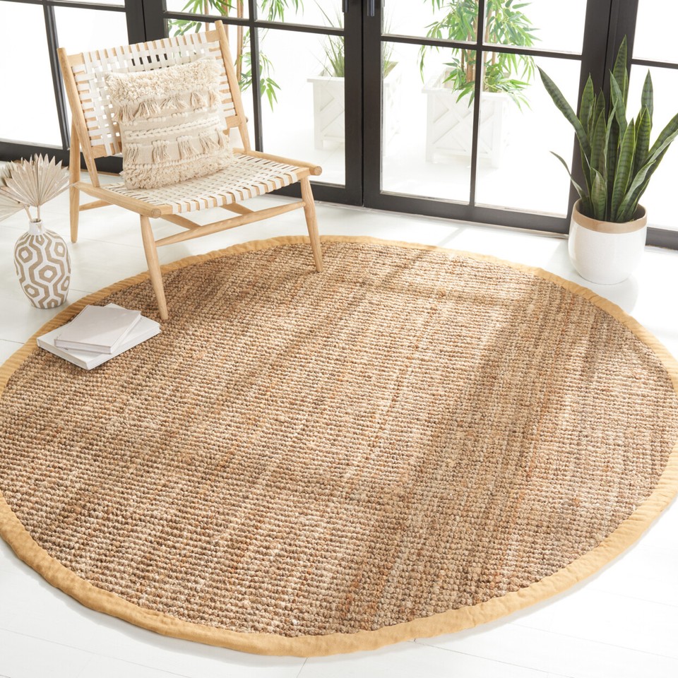 SAFAVIEH Natural Fiber NF747A Handwoven Natural Rug | eBay