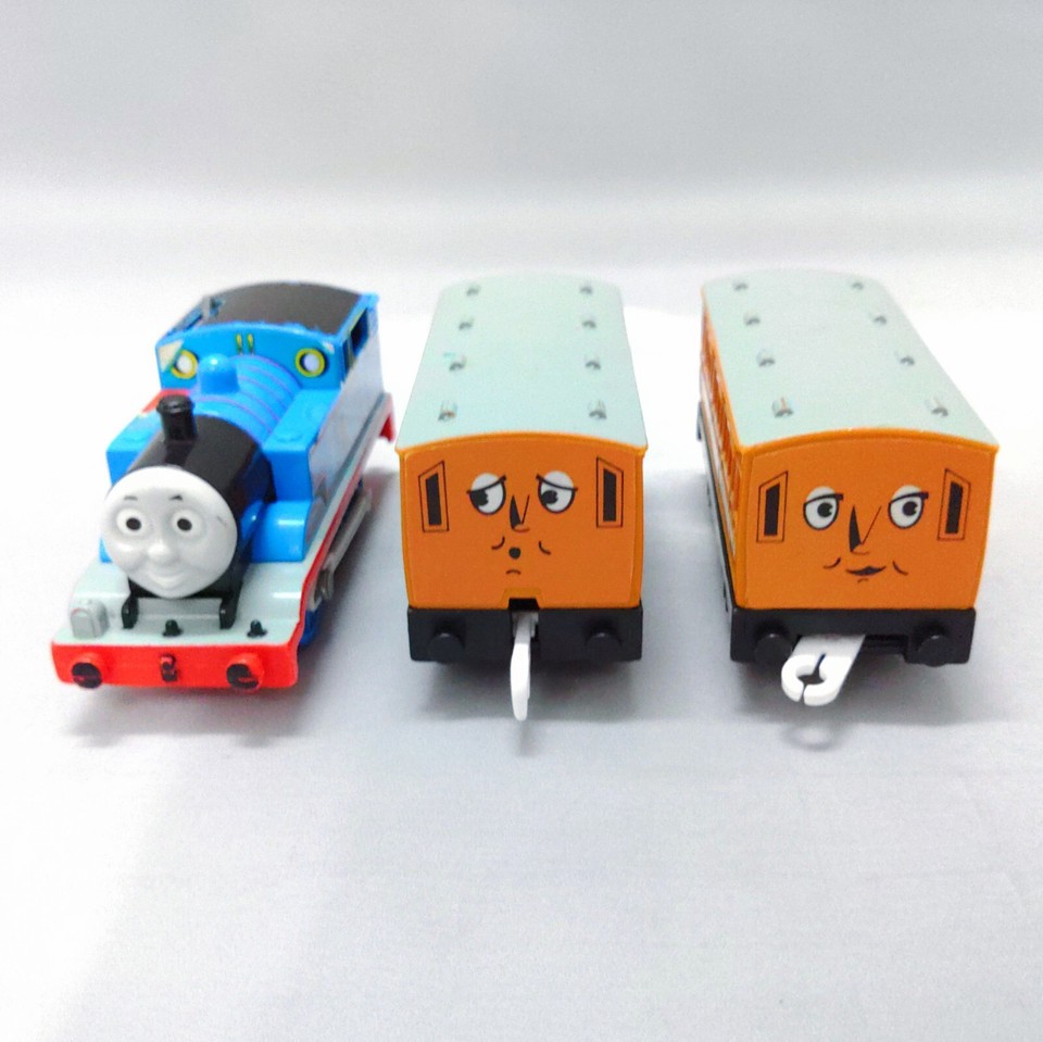 Tomy Plarail Fun train series Trackmaster Thomas, Annie and Clarabel | eBay