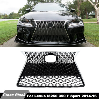 2014-2016 Lexus IS250 IS350 F Sport Front Bumper Upper Lower Grill For ...