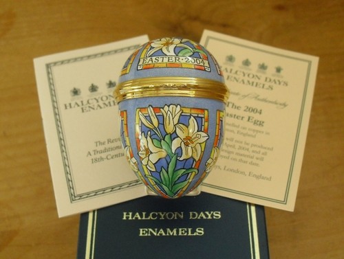 Halcyon Days Annual Easter Eggs - Sold Individually - 2 1/4"(5.75cms) | eBay