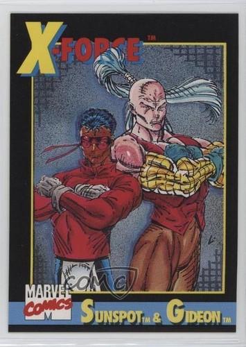 1991 Impel Marvel X-Force Promo Set Sunspot & Gideon #4 05w6 | eBay UK