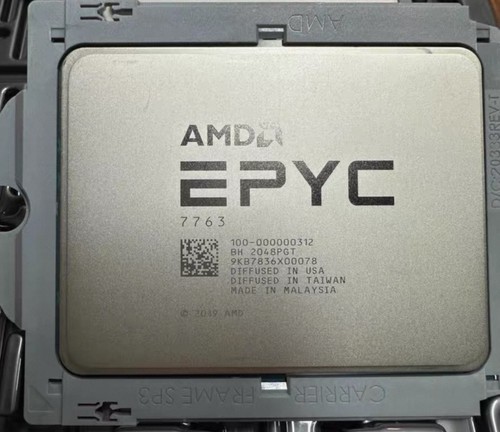AMD EPYC 7763 Processor 64-Core 2.45GHz 256MB 280W CPU 100-000000312 | eBay