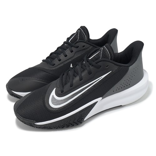 Nike Precision VII 7 Black White Iron Grey Men Basketball Shoes FN4322 ...