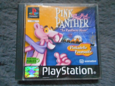 Jeu Playstation PS one PS1 Pink Panther la panthère rose Pinkadelic ...