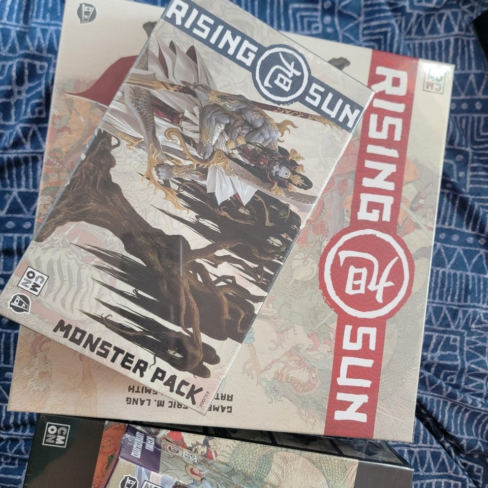Rising Sun Board Game Kickstarter Bundle - Unopened | eBay