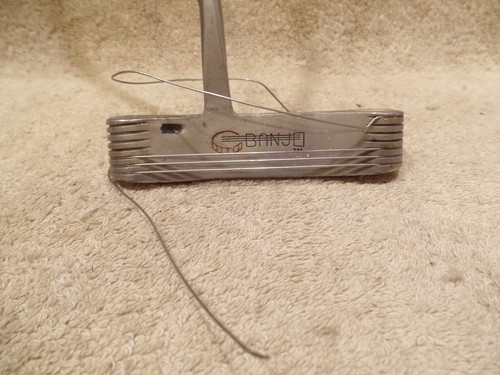 BANJO Putter Golf Club, LH or RH, RARE! -FOR PARTS or REPAIR ONLY ...