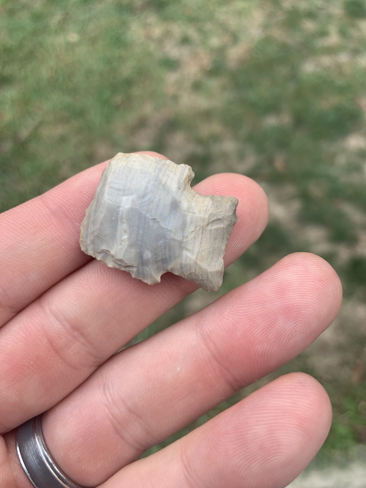 colorful hafted scraper missouri authentic native american artifact | eBay