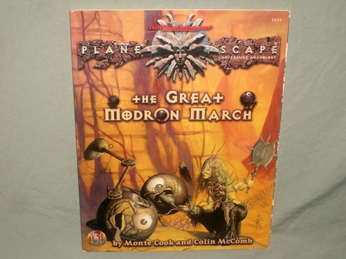 AD&D 2nd Ed Planescape Adventure - THE GREAT MODRON MARCH (ULTRA RARE ...