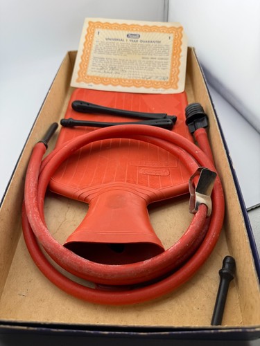 Vintage Red Rubber Enema Kit Rexall Roxbury Combination Fountain ...