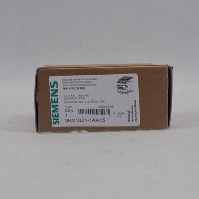 NEW SIEMENS 3RV1 021-1AA15 Circuit Breaker 3RV1021-1AA15 free shipping ...