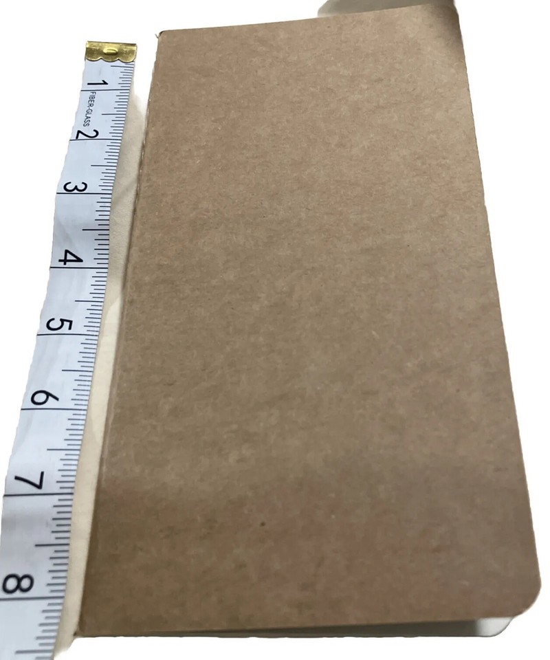 ️Lot Of 3 TRAVEL JOURNAL NOTEBOOKS BLANK Cream Colored Paper Inside | eBay