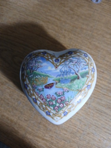 Valentine Serenades, “The Way We Were” Fine Porcelain Heart Shaped ...