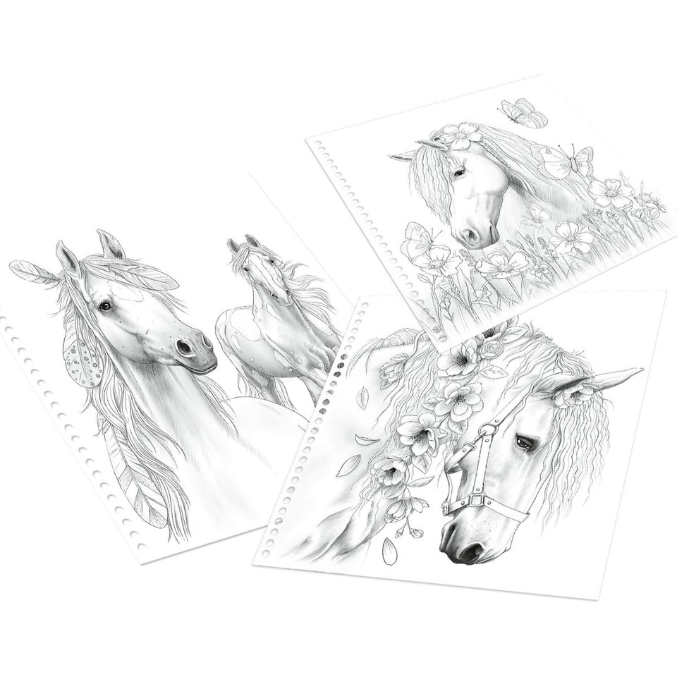 Depesche 12469 Miss Melody Special Colouring Book with 20 Dream ...