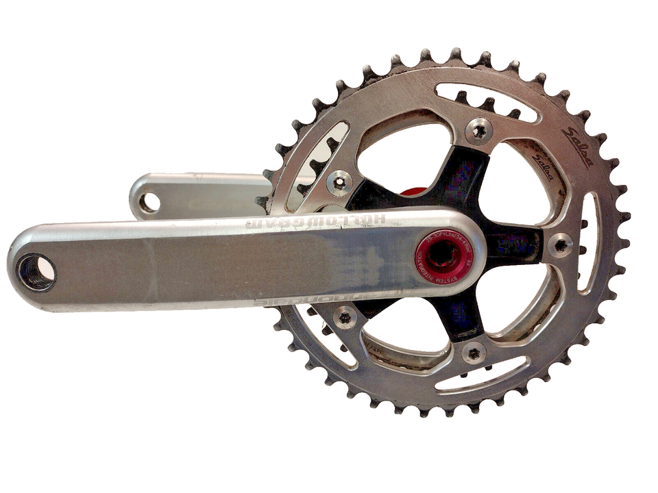 Vintage Cannondale Hollowgram SL Crankset 175mm 5 Bolt 110 BCD Bottom ...