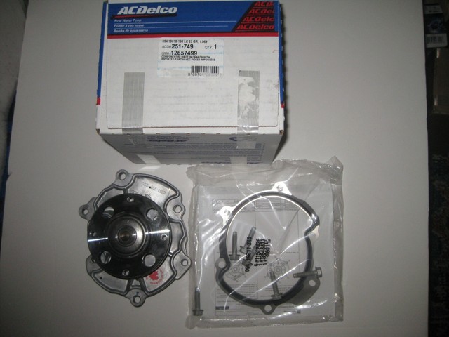Engine Water Pump ACDelco GM Original Equipment 12657499 | eBay