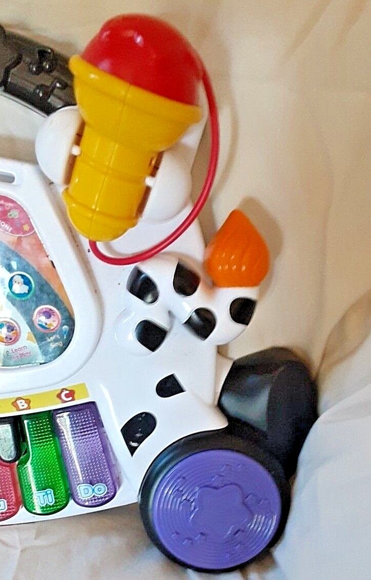 Vtech 4 in 1 Zoo Jamz Piano Zebra Sing Play Instruments Microphone ...