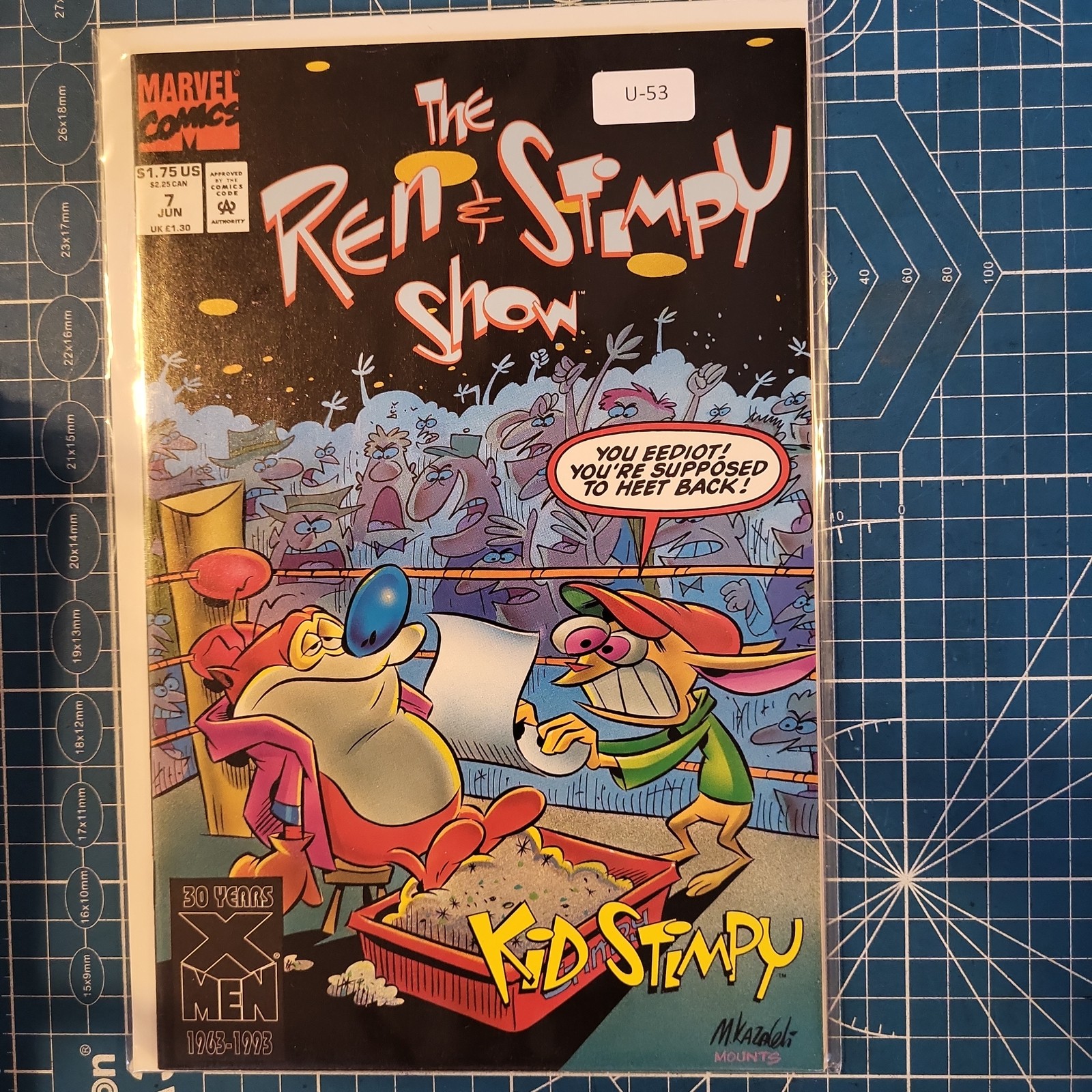 REN & STIMPY SHOW #7 9.0+ 1ST APP MARVEL COMIC BOOK U-53 | eBay