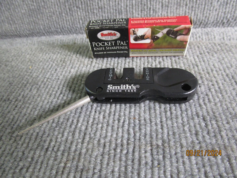 Smiths Pocket Pal Knife Sharpener Model 50269 | eBay