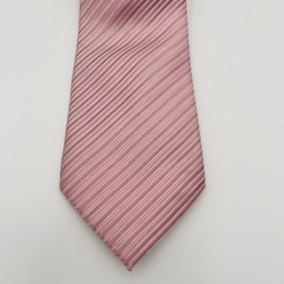 Donald J Trump Signature Collection Silk Tie Pink Stripe Mens | eBay