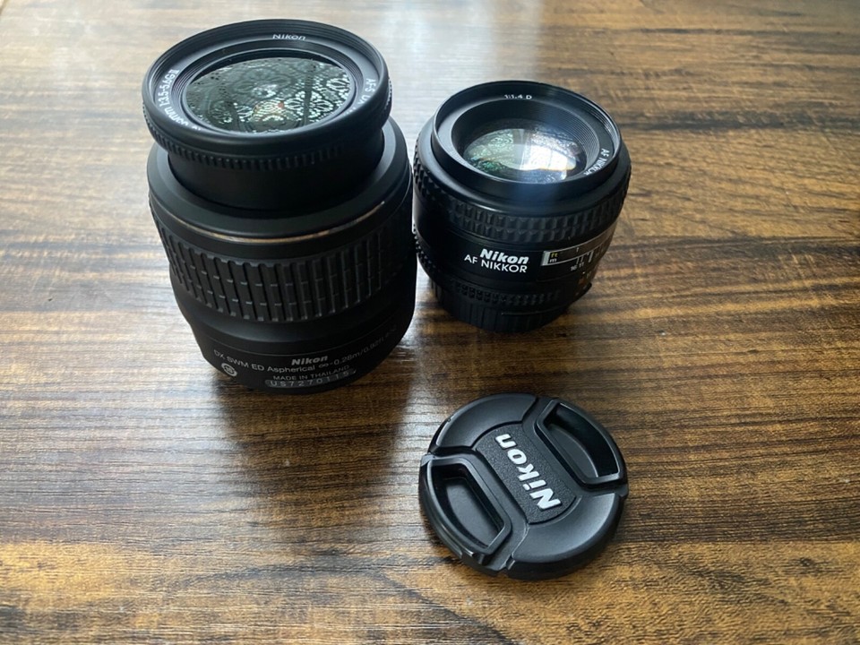 Nikon D7200 24.2MP Digital SLR Camera Kit, With 18-55mm Lens and 50 mm ...