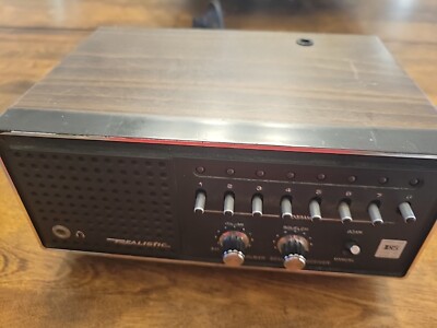 Vintage Realistic Patrolman Scanning Emergency Call Receiver PRO-52 ...