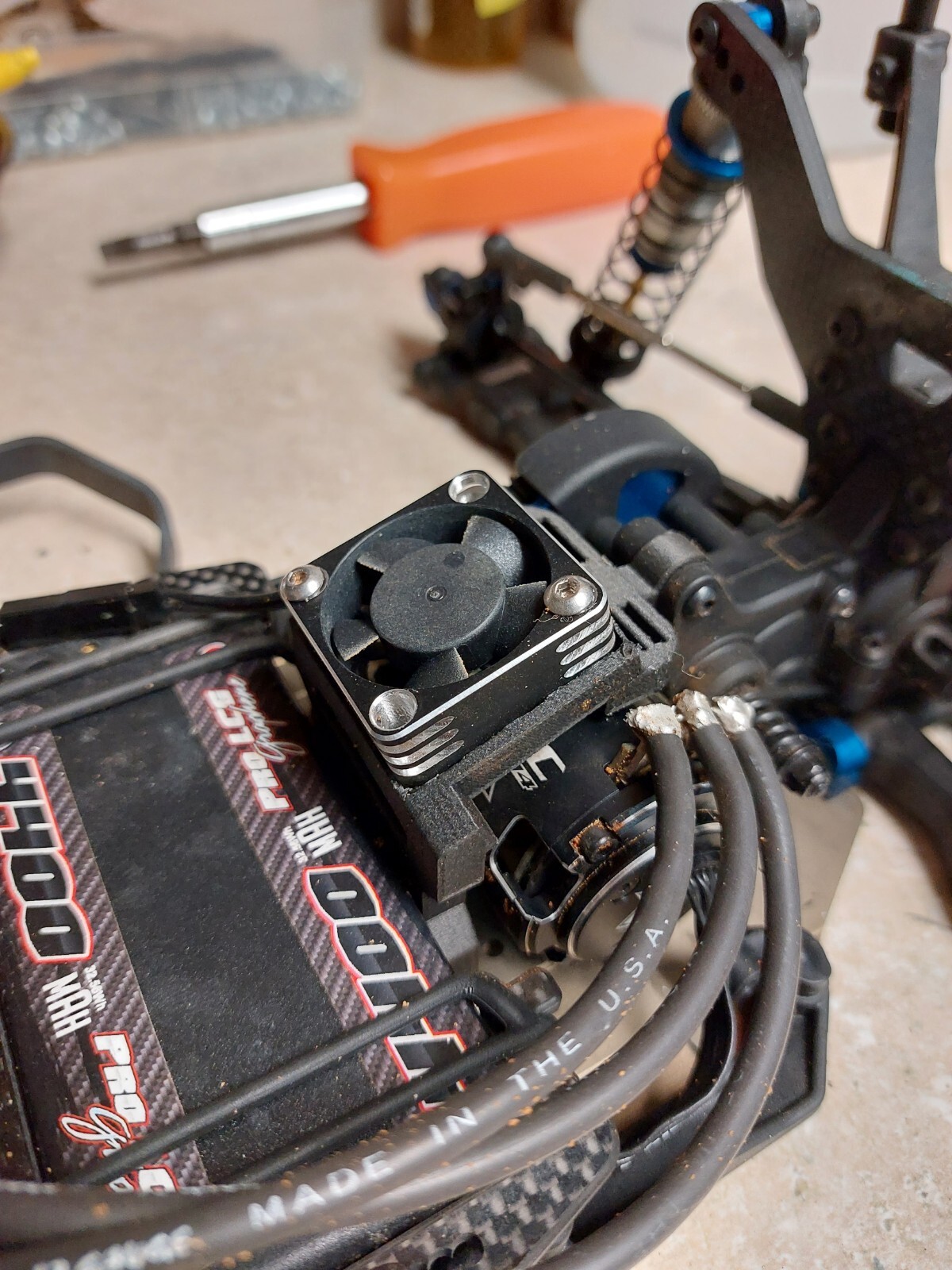 Team Associated SC6.1, SC6.2, T6.2 Truck Upgrade Waterfall Motor Fan ...