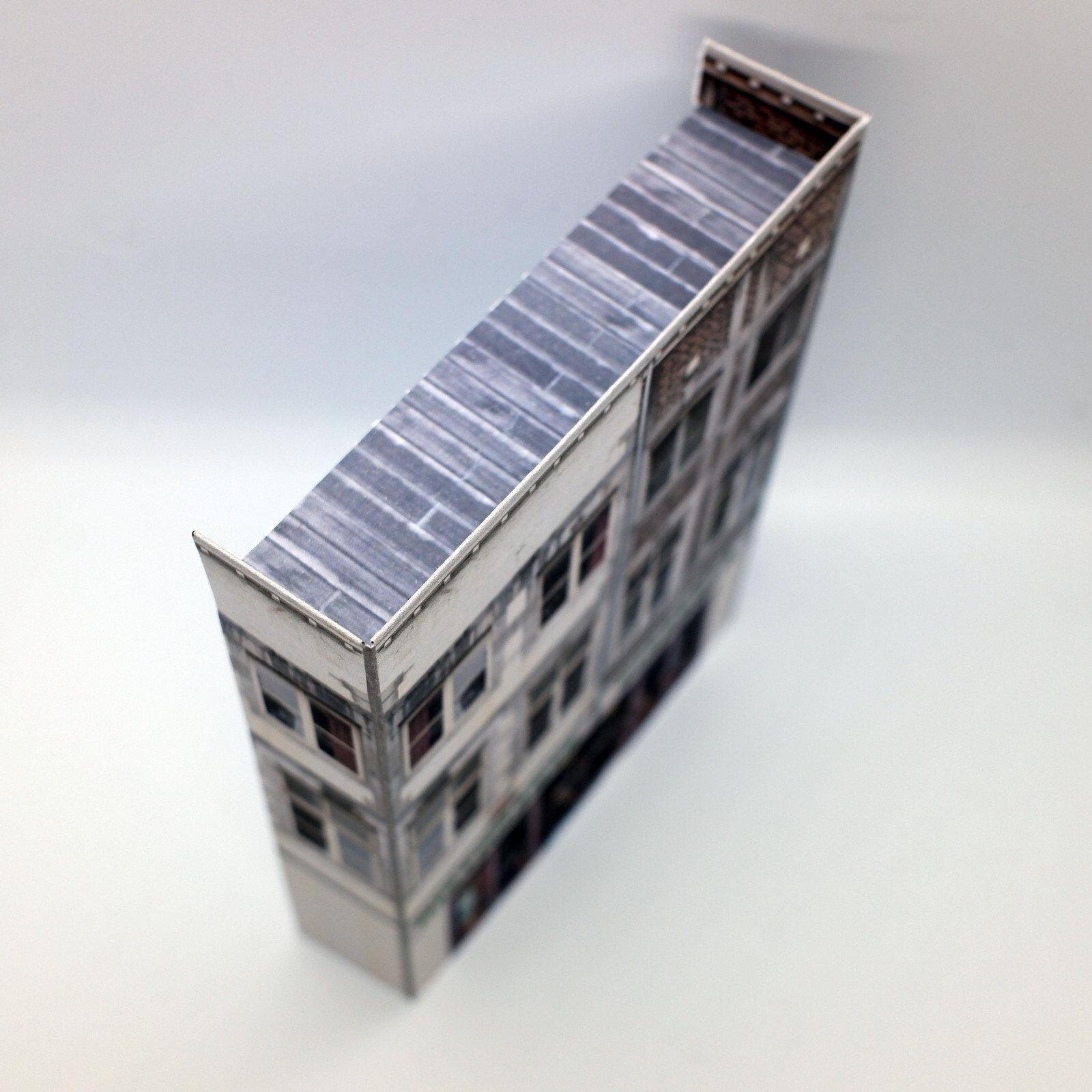 OO Gauge Building Low Relief Card 00 Scale for Model Railways 1/76 ...