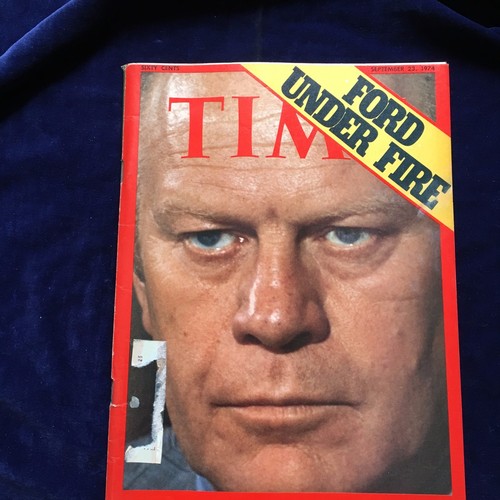 Time Magazine September 23 1974 Gerald Ford Under Fire | eBay