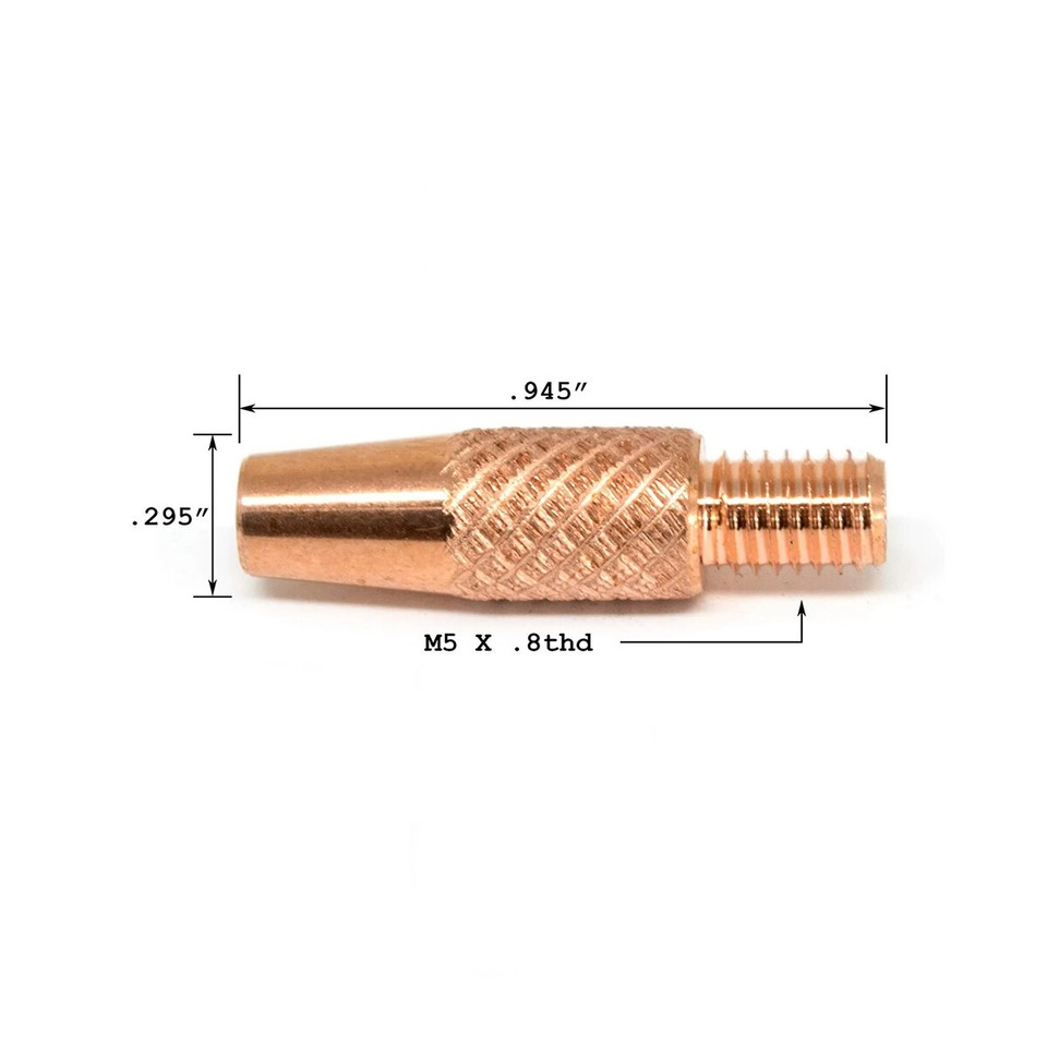 Tube Assembly Contact Tips Nozzle parts For Miller Spoolmate 100,185 ...