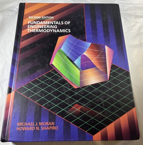 Fundamentals of Engineering Thermodynamics by Shapiro, Howard N ...