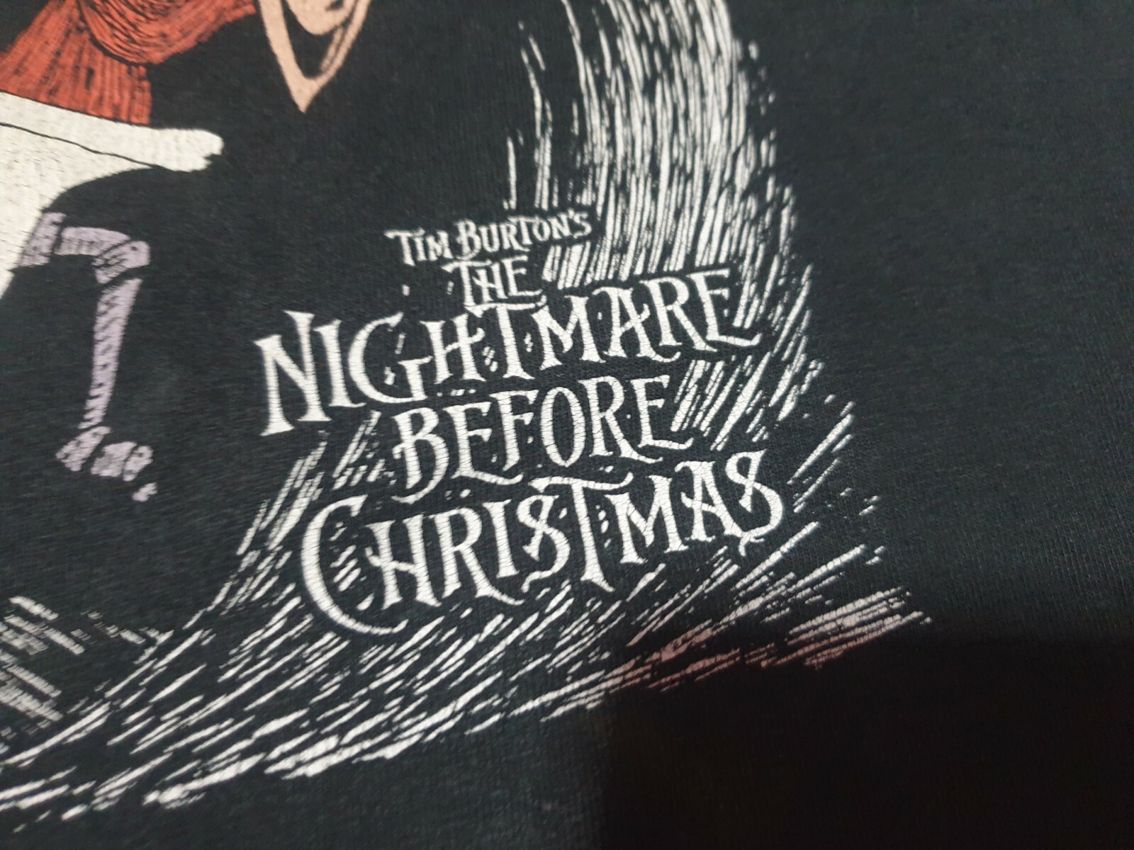 RARE Rare vintage Nightmare Before Christmas t-shirt … - Gem