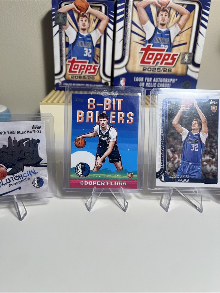 Cooper Flagg Rookies Lot of 4 Cards! Topps 2025! NBA Sports Cards! | eBay