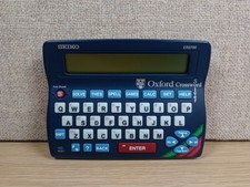 Seiko Er3700 Electronic Oxford Crossword Solver Dictionary for sale ...