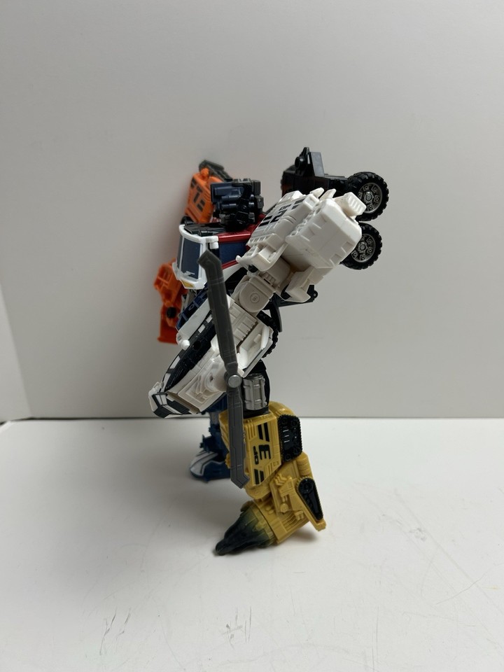 Transformers Energon Optimus Prime Leader 2003 Powerlinx Autobot Action ...