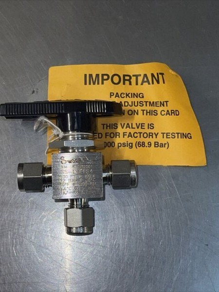 Swagelok SS42XTS4 Ball Valve - Silver for sale online | eBay