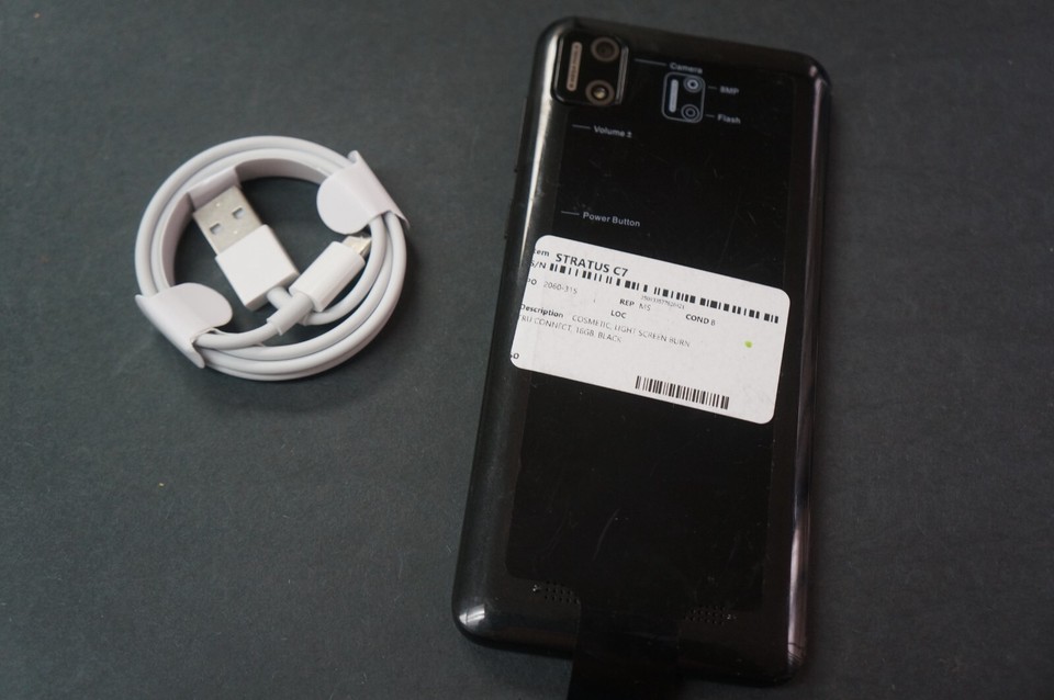 Cloud Mobile Stratus C7 16GB (TRU CONNECT) Black FREE BUNDLE & SHIPPING ...